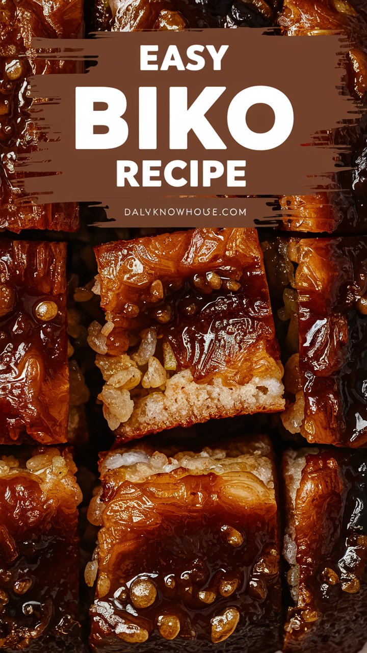 Authentic Easy Biko Recipe – A Sweet Filipino Treat Made Simple 2025-26
